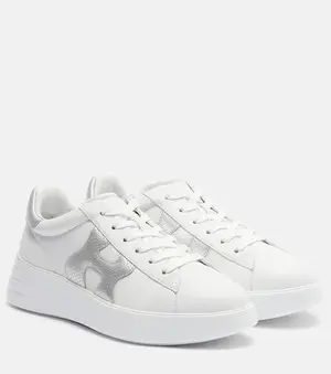 Hogan Rebel Leather Platform Sneakers