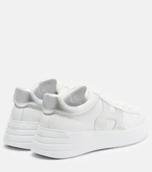 Hogan Rebel Leather Platform Sneakers