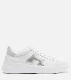 Hogan Rebel Leather Platform Sneakers