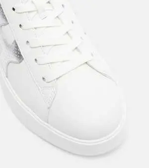 Hogan Rebel Leather Platform Sneakers