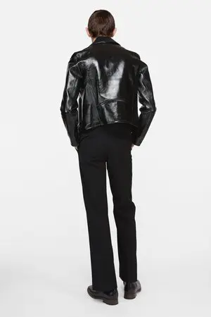 Acne Studios Leather Biker Jacket