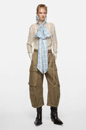 Acne Studios Cargo Bottoms For Women