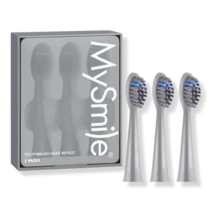 MYSMILE Dy156 Electric Toothbrush Replacement Heads - Gray