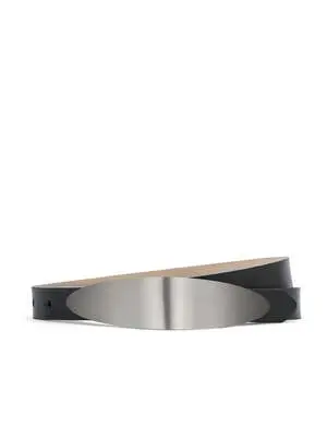 L'Agence Maroux Leather Belt - Black