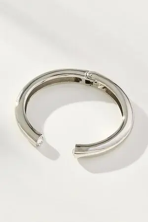 Anthropologie Sleek Cuff Bracelet - Silver