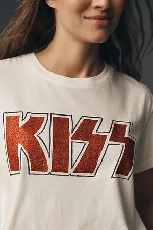 LETLUV Glitter Kiss T-shirt Top