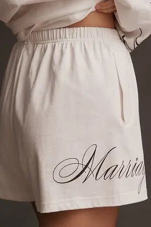 BRIDEMERCH Marriage Material Shorts
