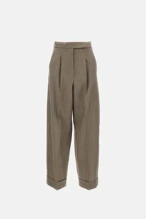 Max Mara Manetta Pinstripe Trousers