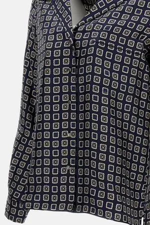 Max Mara Printed Silk Shirt