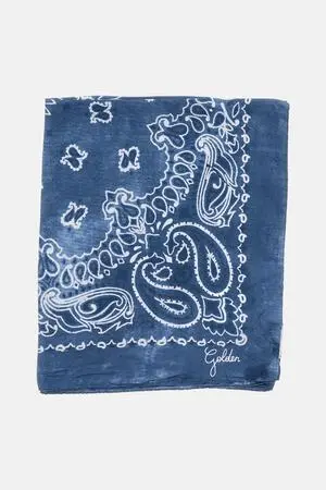 GOLDEN GOOSE Scarf - Blue