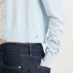 ANINE BING Moni Crop Cardigan
