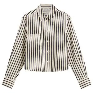 ANINE BING Essie Cropped Shirt