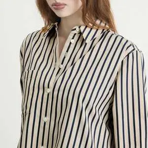 ANINE BING Essie Cropped Shirt