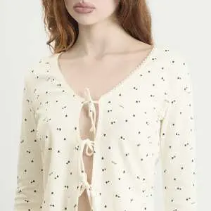 TALA Sleep Lounge Tie Cardigan