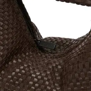ST. AGNI Lattice Weave Mini Bon Bon Bag