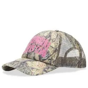 BILLIONAIRE BOYS CLUB Diamonds And Dollars Tree Arch Logo Trucker Cap - Camo