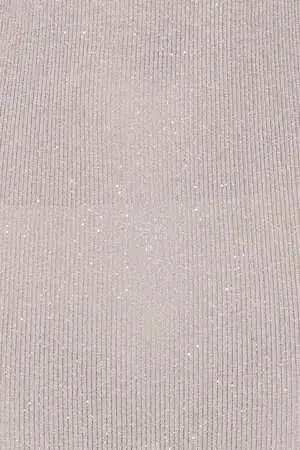 TOM FORD Midi Tank Dress In Metallic - Silver