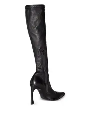 MARINE SERRE Knee High Heeled Boots