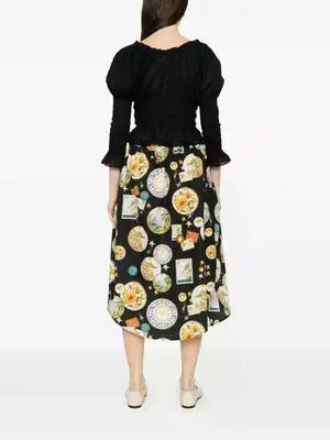 DÔEN Baptisia Puff-sleeve Top