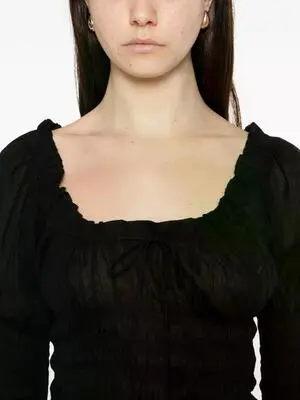 DÔEN Baptisia Puff-sleeve Top