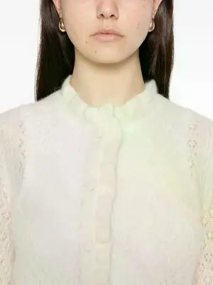 DÔEN Claudie Frills Perforated Cardigan
