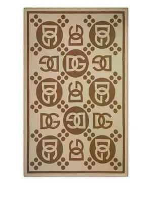 Dolce & Gabbana Jacquard Blanket - Neutrals