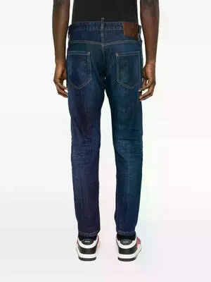 Dsquared2 Logo-patch Jeans - Blue