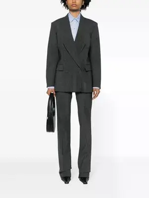 Coperni Pinstripe Tailored Trousers - Grey
