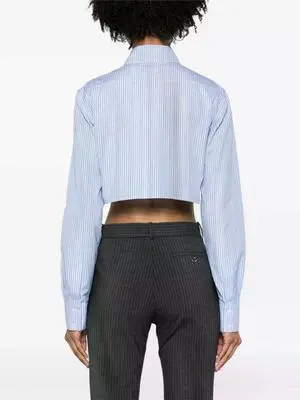 Coperni Pinstripe Tailored Trousers - Grey