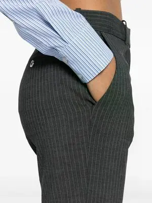 Coperni Pinstripe Tailored Trousers - Grey