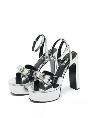 Versace Platform Sandals - Silver