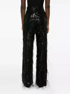 NISSA Sequin-embellished Trousers