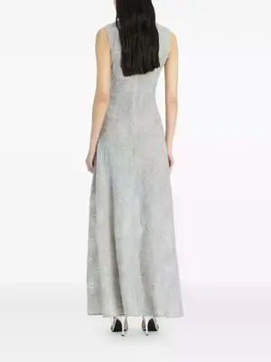 ROTATE BY BIRGER CHRISTENSEN Floral-pattern Maxi Dress