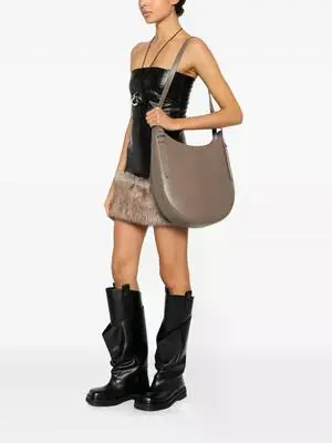 Coperni Ring-detail Shoulder Bag - Brown