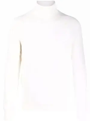 Malo Roll Neck Cashmere Jumper - Neutrals