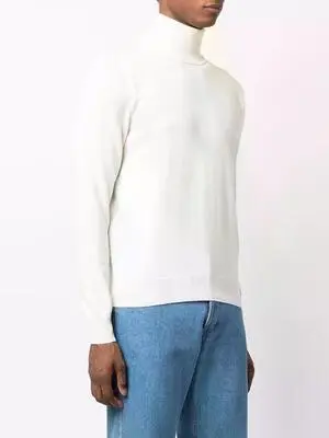 Malo Roll Neck Cashmere Jumper - Neutrals