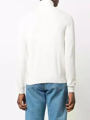Malo Roll Neck Cashmere Jumper - Neutrals
