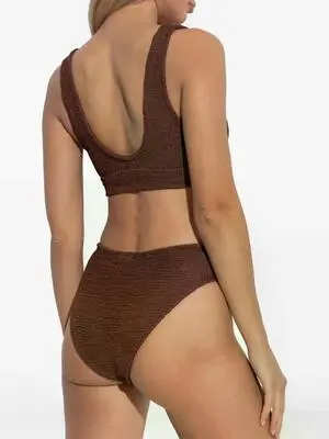 Hunza G Metallic Crinkle Bikini