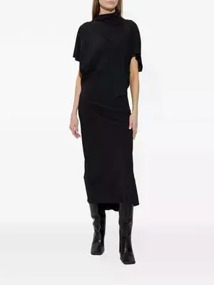 Rick Owens Stadium Seb Midi Dress - Black