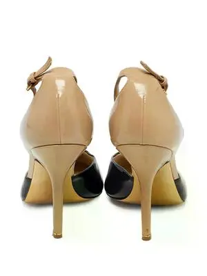 Stella McCartney D'orsay Patent-finish Pumps