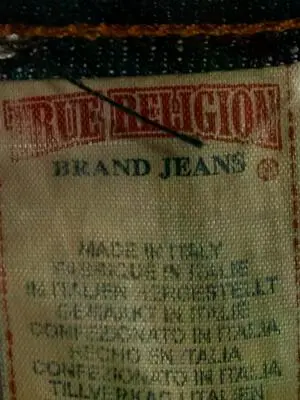 True Religion Shannon Jeans With Contrast Stitching And Faded Effect