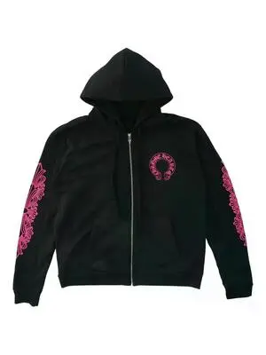 Chrome Hearts Horseshoe Zip-up Hoodie