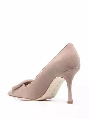 Manolo Blahnik Maysale Pointed Pumps