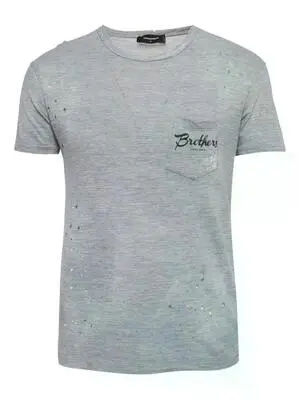 Dsquared2 Distressed Pocket T-shirt