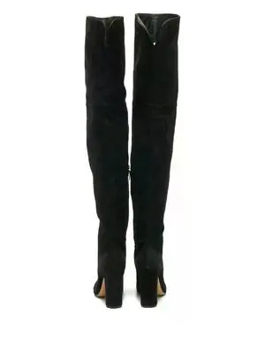GIANVITO ROSSI Knee-high Suede Boots