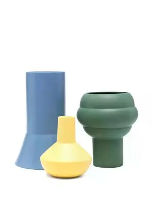 THE CONRAN SHOP Sphere Bottle Vases Set - Blue