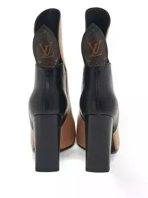 LOUIS VUITTON Gamble Diva Block-heel Boots