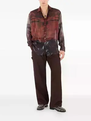 Roberto Cavalli Button-fastening Pocket Trousers