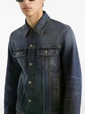 Dolce & Gabbana Button-fastening Jacket - Blue
