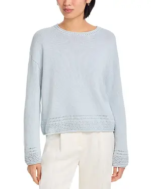Velvet By Graham & Spencer Crew Neck Sweaters For Women